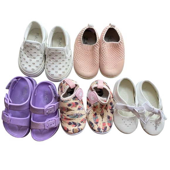 The Children's Place | Shoes | Baby Girl Shoe Bundle 5 Pairs Size 445 ...